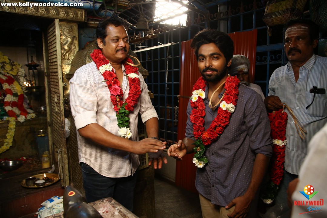 Director Ezhil GV Prakash New Movie Pooja Stills (4) - Kollywood Voice